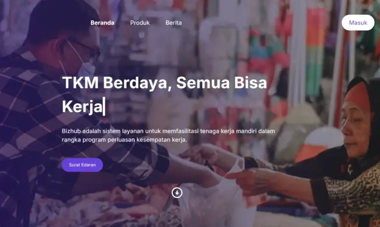 Cara Daftar Bantuan TKM Lanjutan 2025 Melalui Portal Bizhub