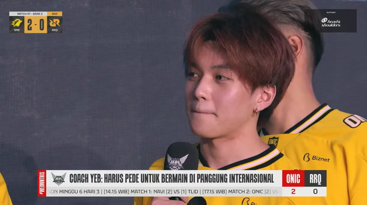 Hasil MPL Indonesia S16 Week 6, ONIC vs RRQ (2-0)