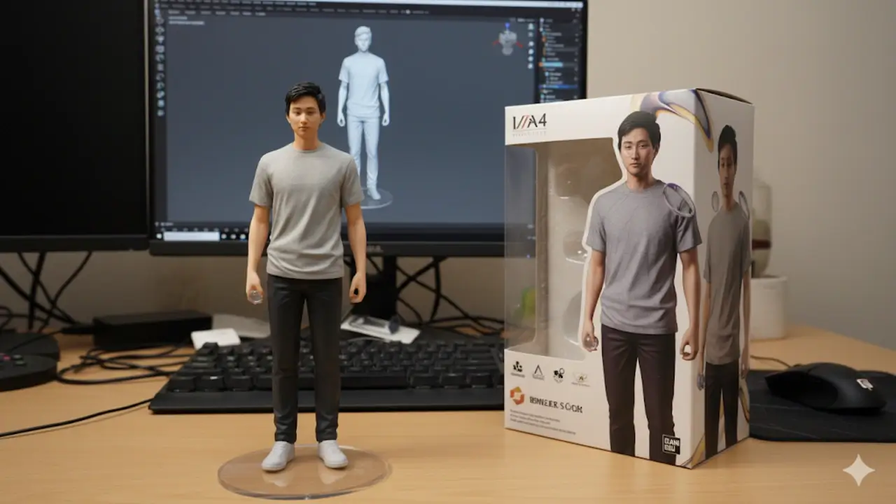 3 Prompt Gemini AI Action Figure 3D Bahasa Indonesia Siap Pakai