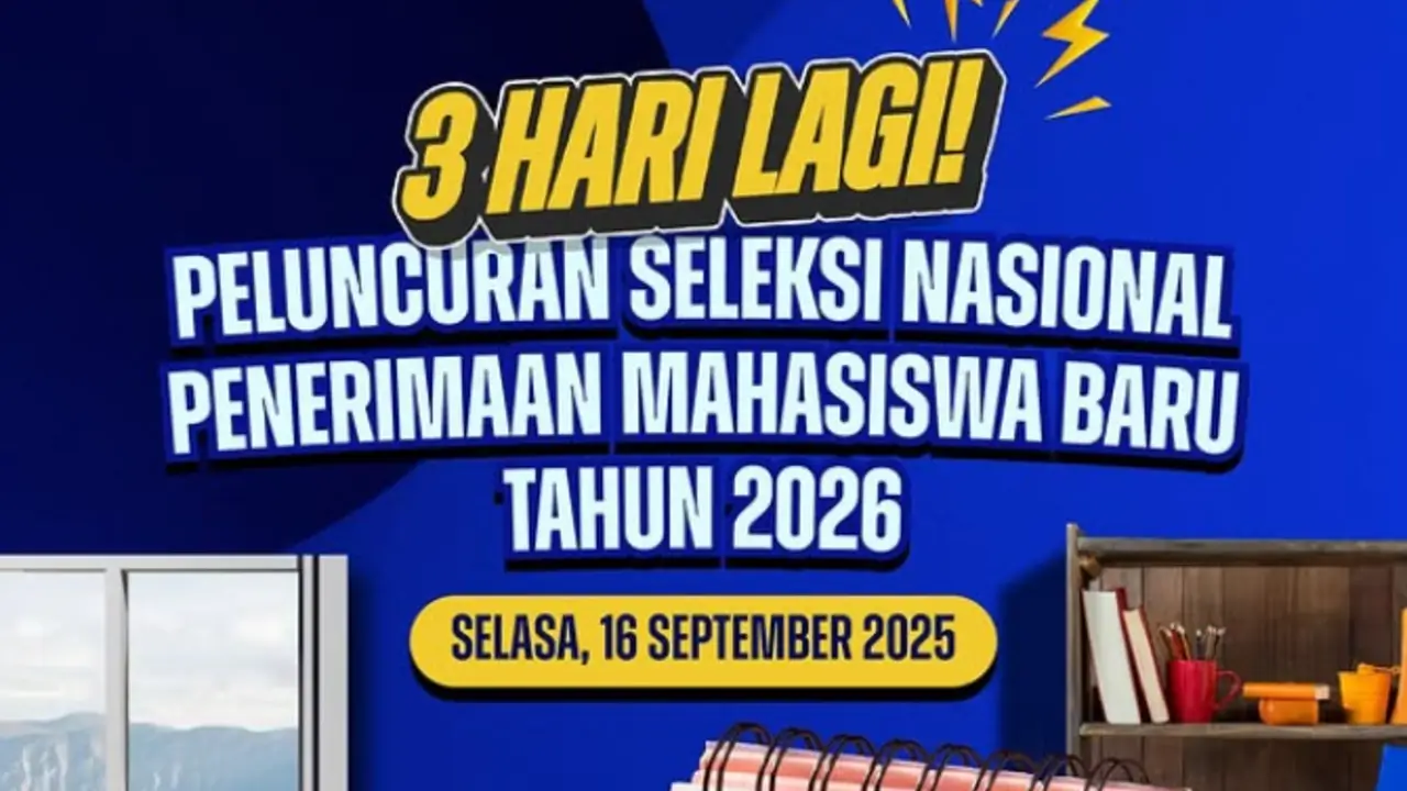 Panitia SNPMB Bakal Rilis Seleksi Masuk PTN 2026 pada 16 September