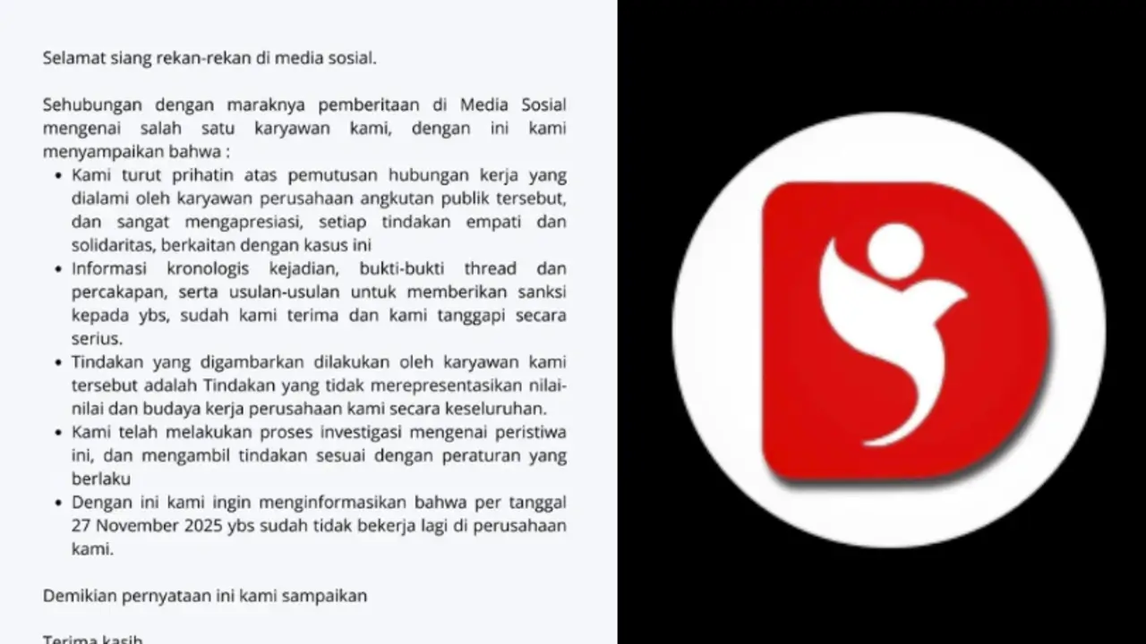 Anita Dewi Resmi Dipecat Perusahaan Buntut Kasus Viral Tumbler KRL