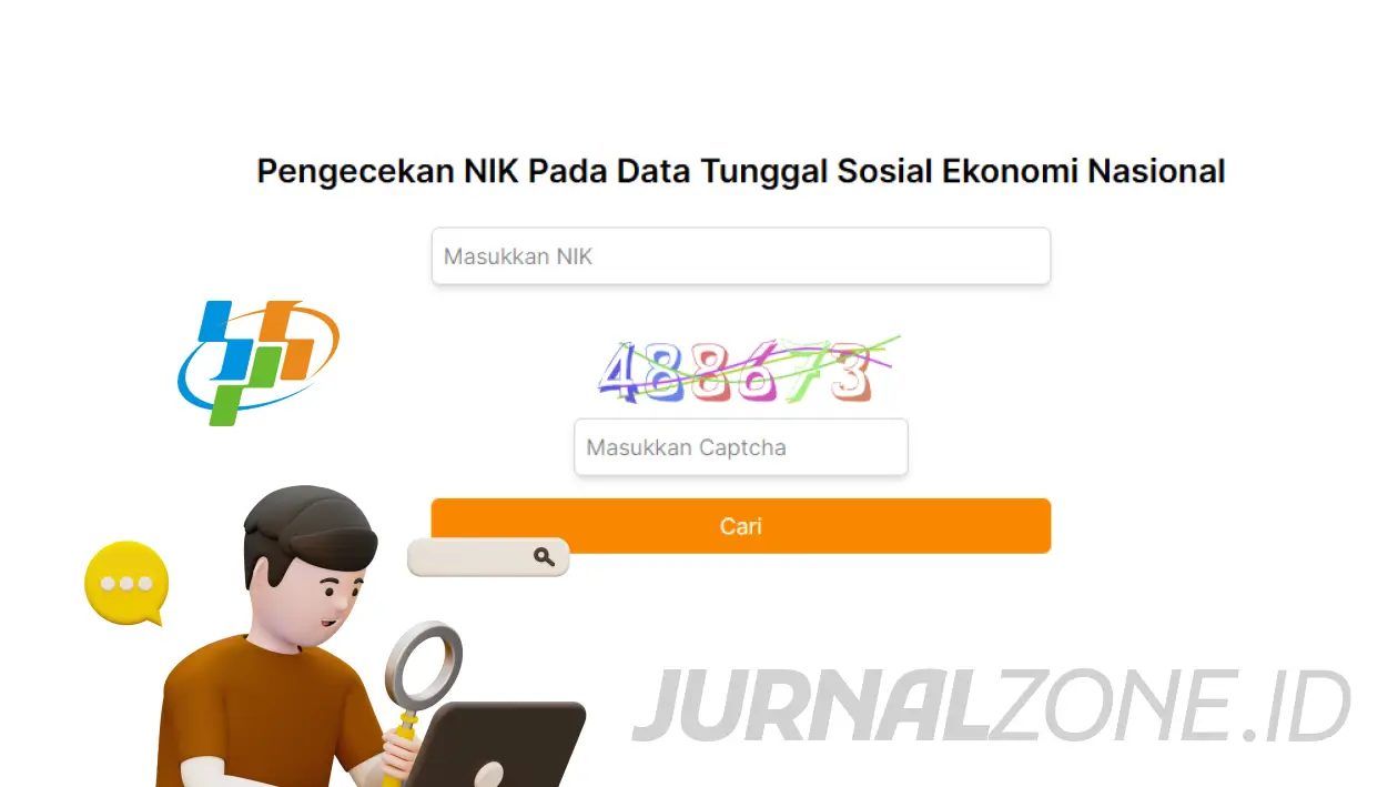 Cara Cek Desil di DTSEN BPS Menggunakan NIK KTP Aja