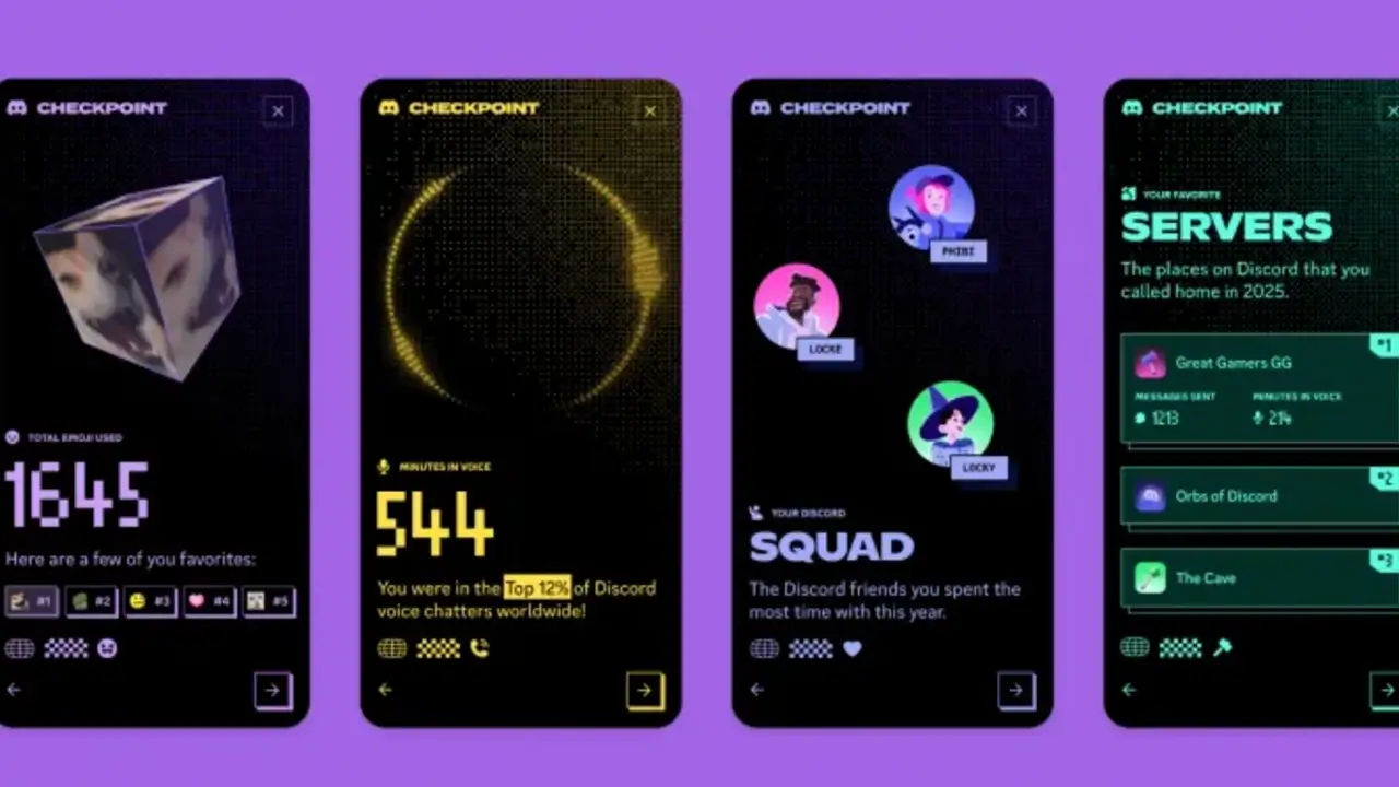 Cara Melihat Discord Checkpoint 2025 (discord wrapped)